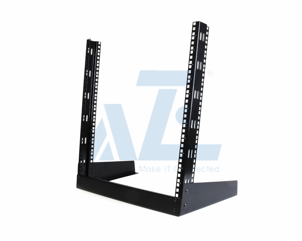 Desktop Rack 12U 2 Post Open Frame Rack | 19 in. 2-Post Server Racks | AZE