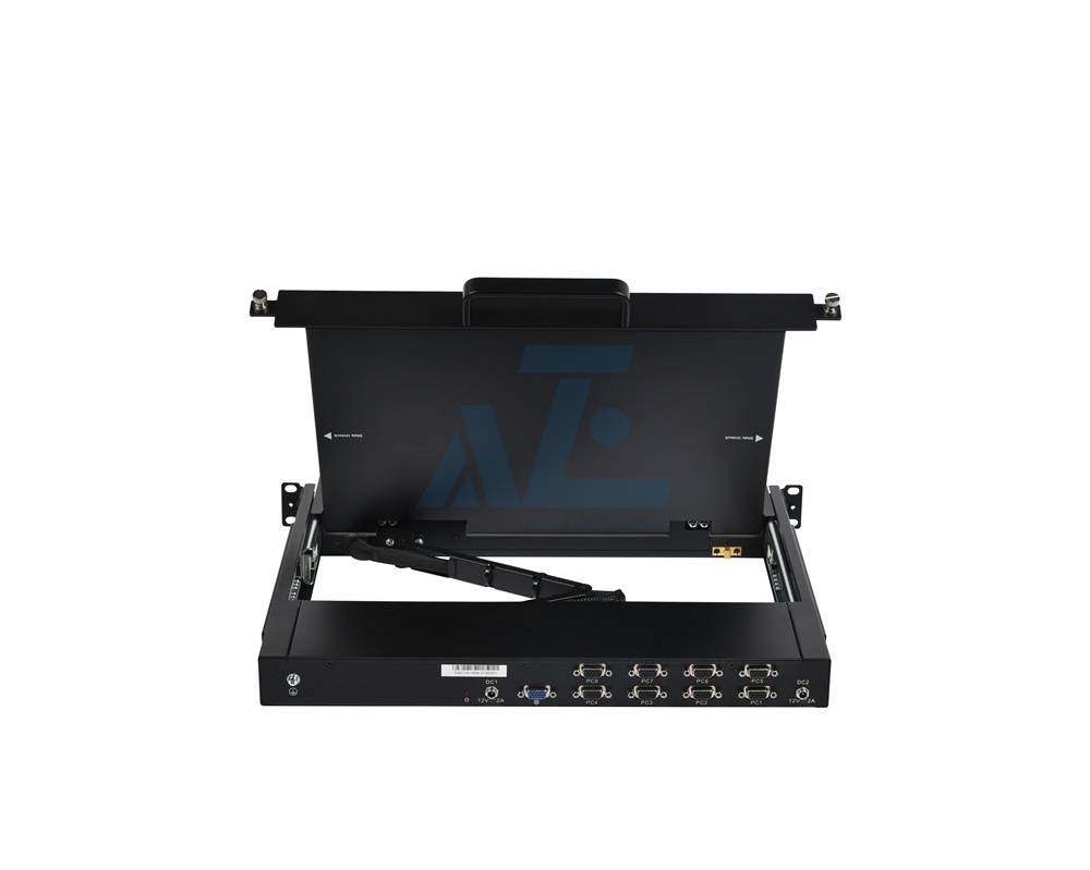 1U Rackmount 8 Port 15.6inch FHD LCD KVM Console | 8 Port 15.6" FHD LCD ...