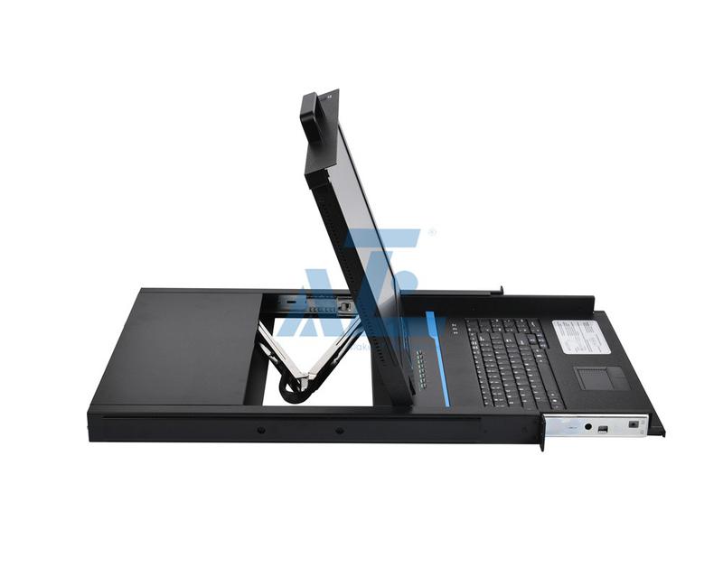 KVM | 1U 8 Port Rackmount KVM Console | 19" 8 Port USB-PS2 VGA LCD KVM ...