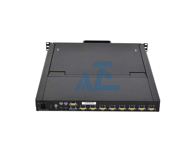 LCD KVM Console | 1U 8 Port Rackmount KVM Console |17" 8 Port USB-PS2 ...