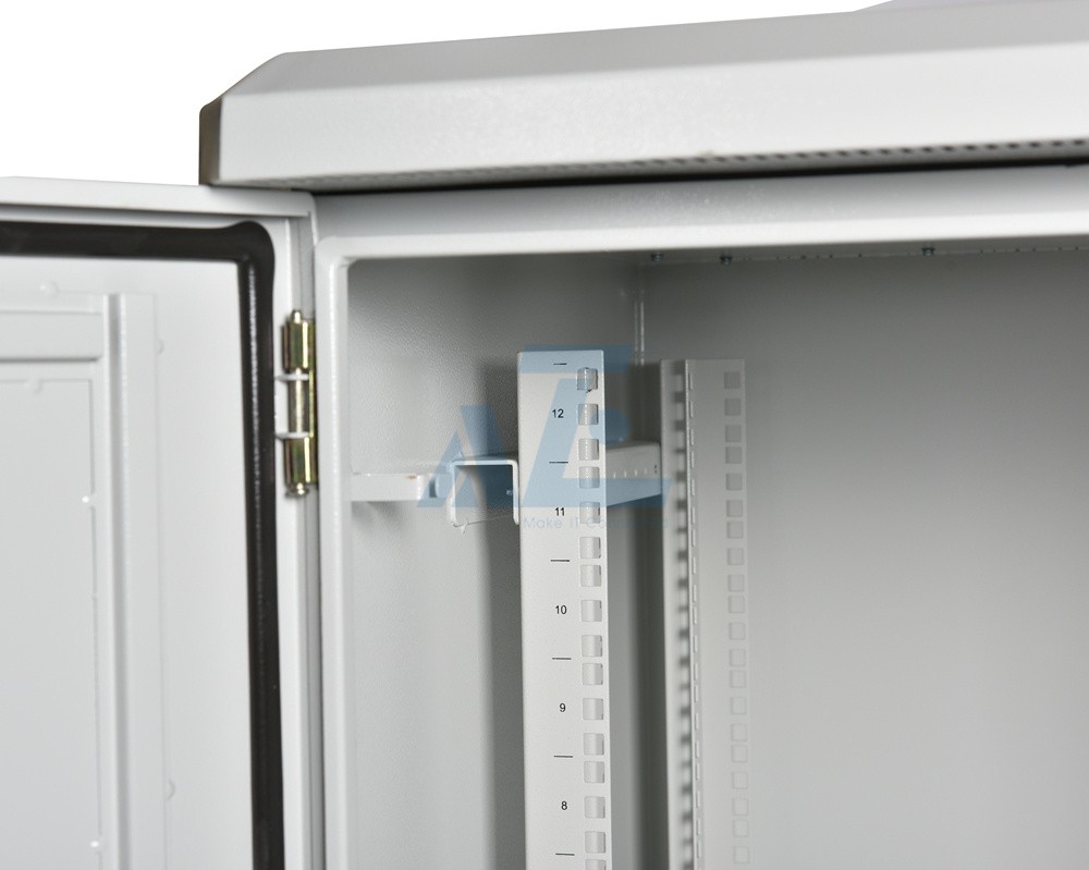 12U 600mm Wide x 600mm Deep IP65 Wall Mount Outdoor Cabinet | AZE