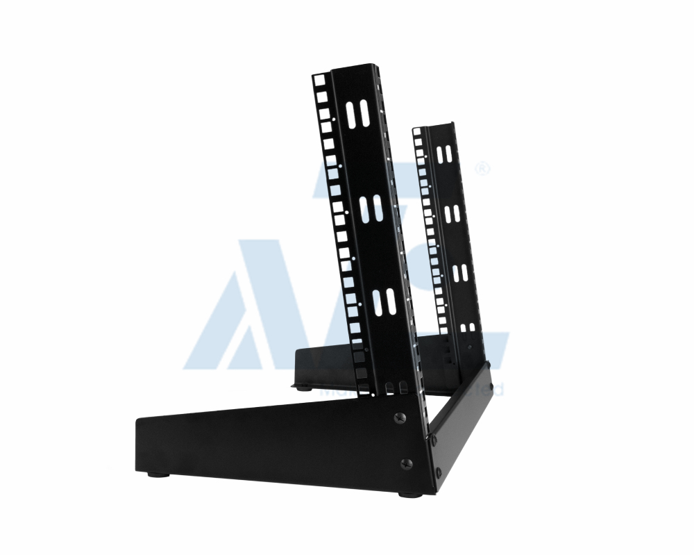 6U Desktop Rack - 19 in. 2-Post Open Frame Rack | AZE