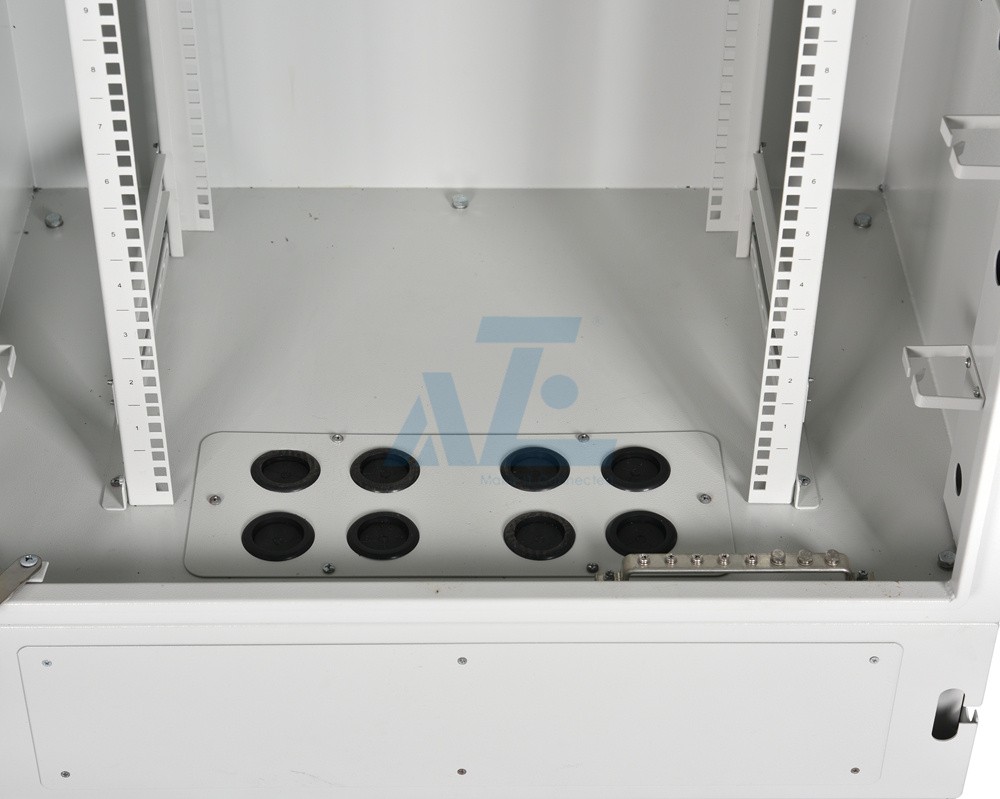 27U 32inch Wide x 32inch Deep NEMA 4 NEMA 4X Outdoor Telecom Enclosure ...