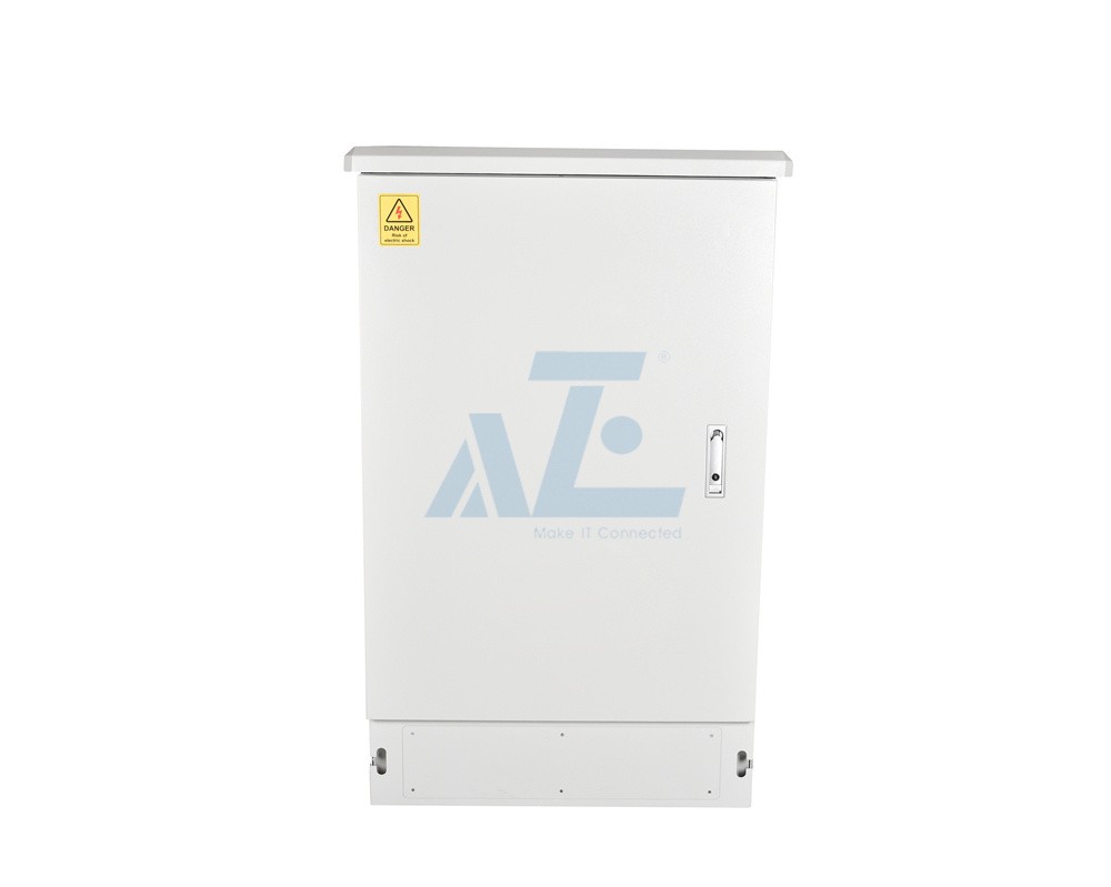 18U 750mm Wide x 750mm Deep NEMA 4 NEMA 4X Outdoor Server Cabinet ...