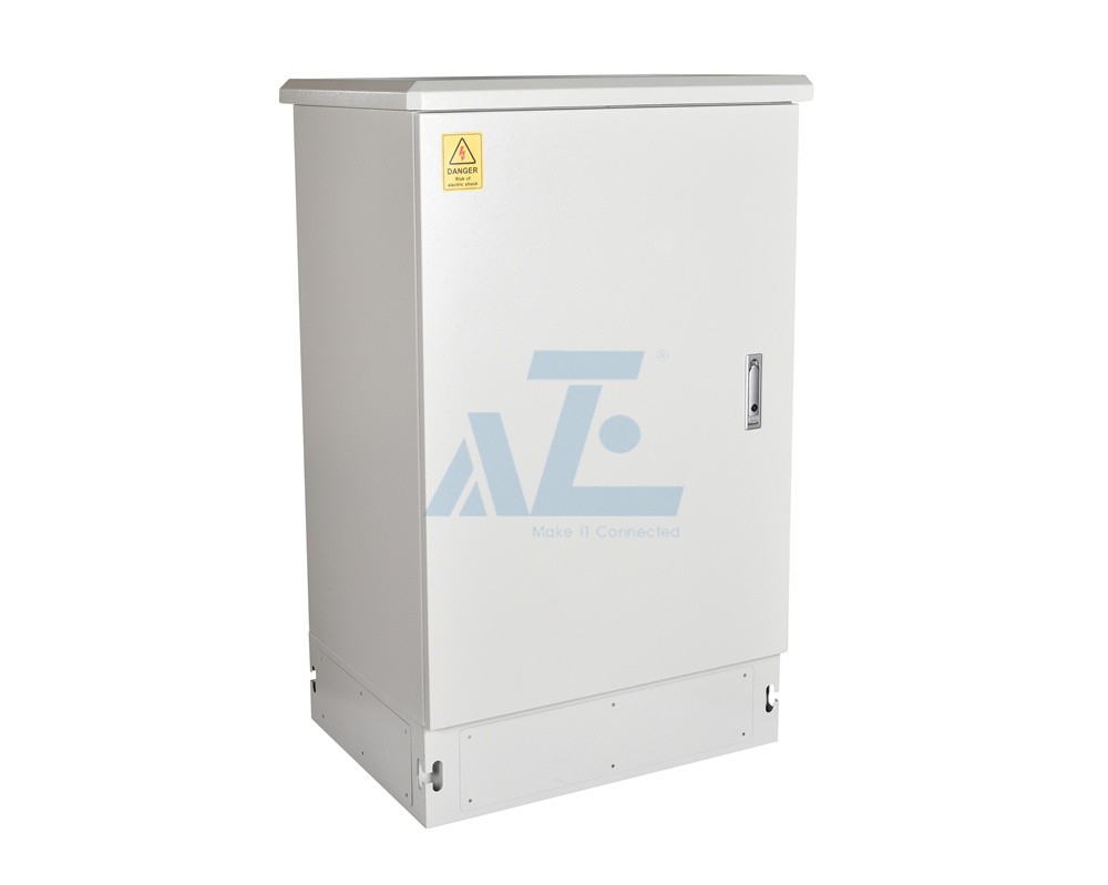 18U 750mm Wide x 750mm Deep NEMA 4 NEMA 4X Outdoor Server Cabinet ...