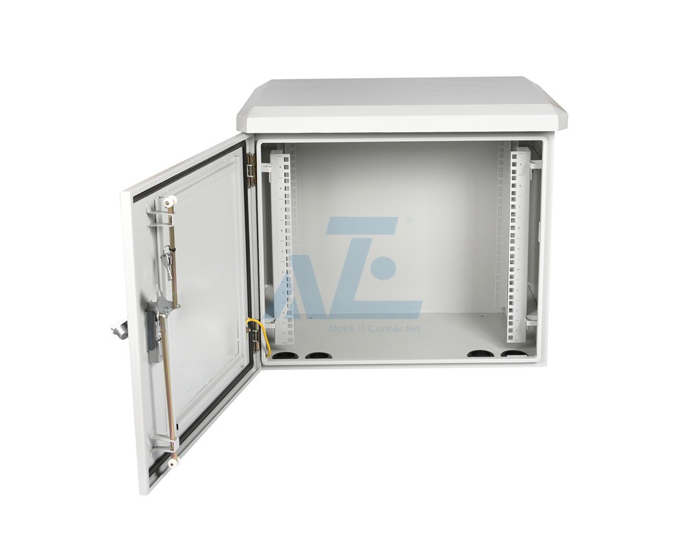 6U 600mm Wide x 600mm Deep IP65 Wall Mount Outdoor Cabinet | AZE