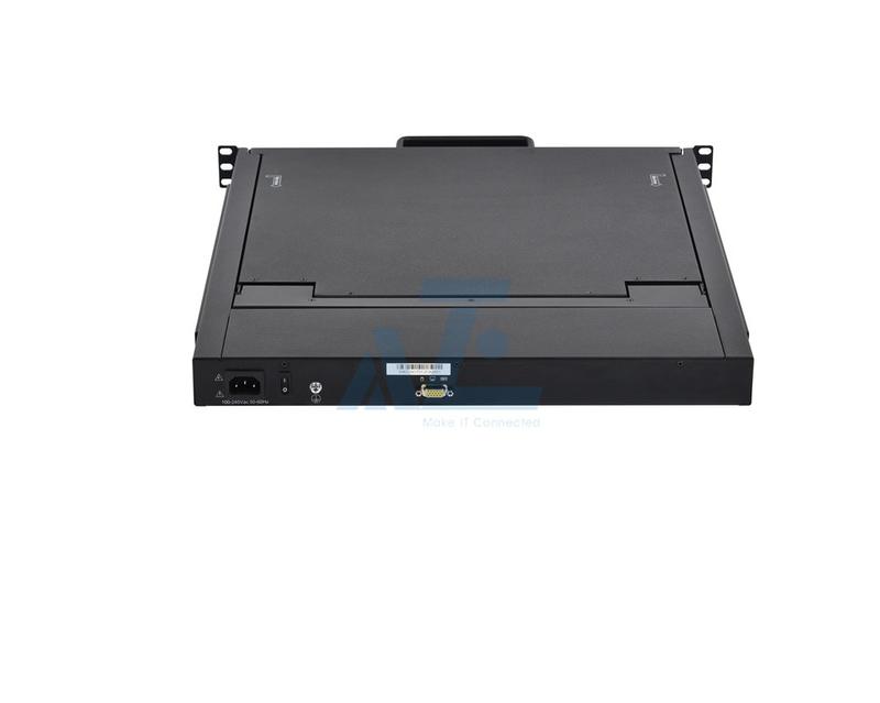 1U 17inch Rack LCD KVM Console | 17" Rack LCD KVM | LCD KVM Console | AZE