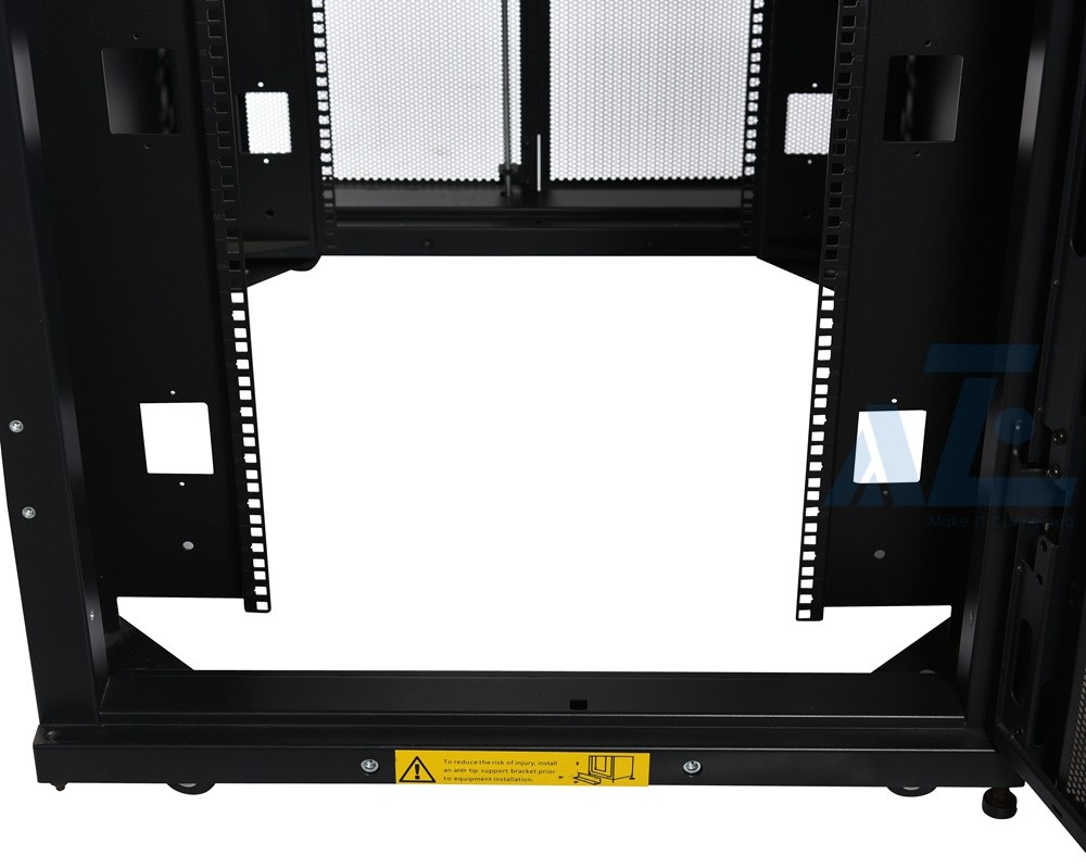 42U Server Rack Cabinet 800mm Wide x 1200mm Deep with Side Panels | AZE